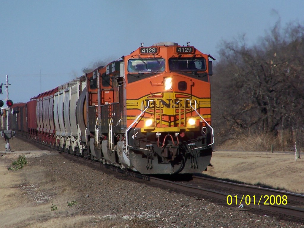 BNSF C44-9W 4129
